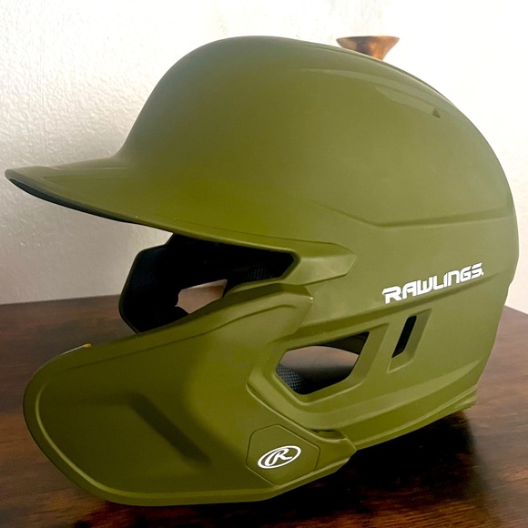 Rawlings | Accessories | Rawlings Mat Army Green Mach Series Helmet Wz ...